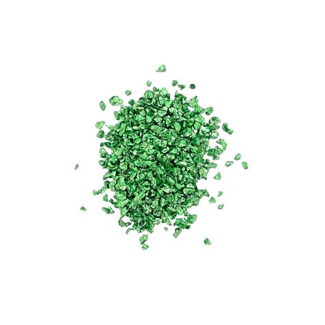 Grass Green Glitter Chips Jesmonite 30g Polysil