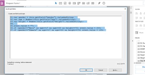 Solved Setting A Form Field To Auto Fill Based On Another Adobe