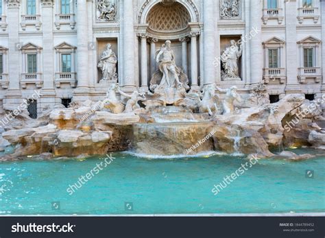 Front View Trevi Fountain Stock Photo Shutterstock