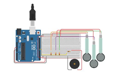 Circuit Design Experiment 6 C Musical Keyboard Tinkercad