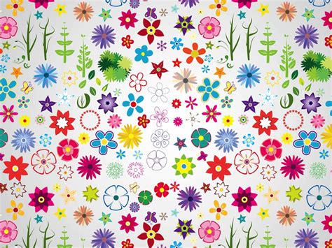 spring pattern vector art and graphics