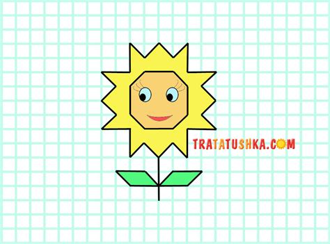 Легкі малюнки по клітинках для дітей