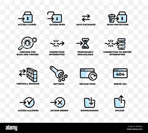 connection to server interrupted stock vector images alamy