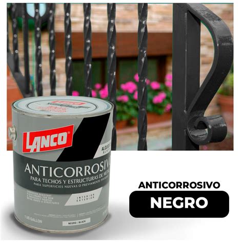 Anticorrosivo Mate Plus Negro Gln Almacenes Bou