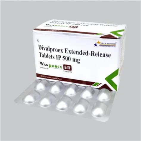 Sodium Valproate And Valproicacid Tablets 500 Mg At ₹ 200box In Nagpur