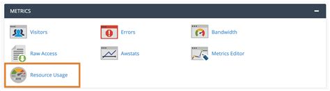 How To Check Your Server Resource Usage In Cpanel
