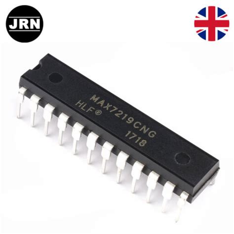 Max7219 Led Display Driver Max7219cng Ic Serial Interface Dip 24 For