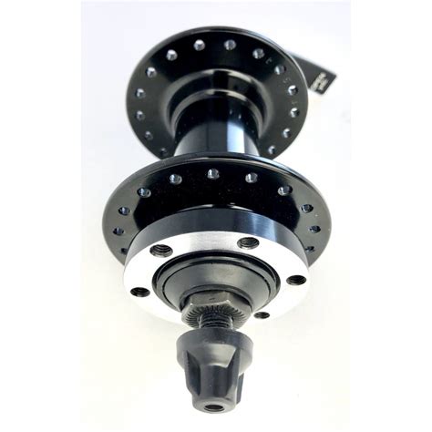 Moyeu Roue Disque Avant Vélo 36 Trous Alu Noir