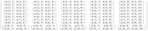 Linear Algebra Matrix Multiplication In Block Form Symbolic