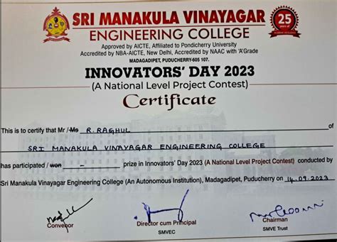 Raghul R On Linkedin Innovatorsday2023 Engineeringexcellence