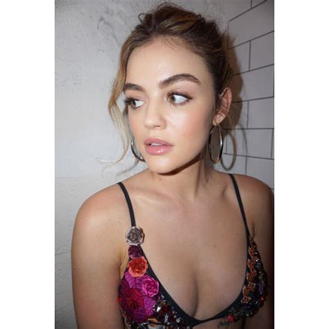Lucy Hale Tits Out For Snapchat In A Bra 2