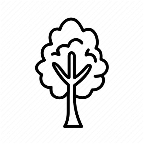 Tree Plants Leaf Icon Download On Iconfinder
