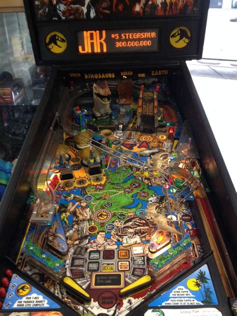 1993 Jurassic Park Pinball Machine For Sale In Madera Ca
