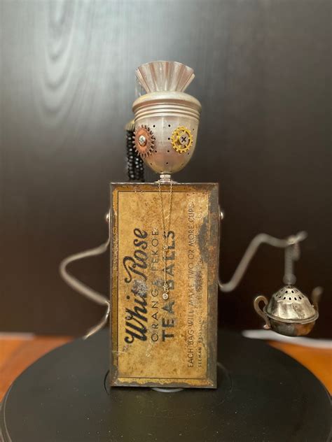 Lady Rose The Wobot Robot Handmade Robot Steampunk Assemblage Robot Found Object Robot Etsy