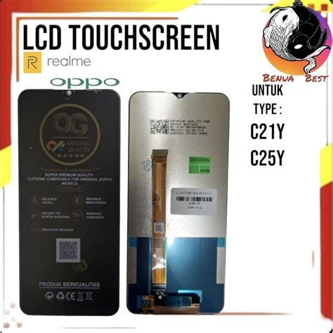 Jual LCD TOUCHSCREEN REALME C21Y C25Y FULLSET Shopee Indonesia