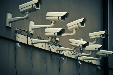 Enhancing Safety And Security Analyzing Cctv Surveillance Footage Ar 32 Premium Ai Generated Image