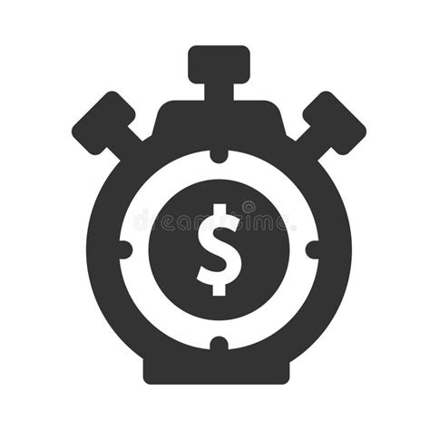 Efficiency Icon Stock Vector Illustration Of Coin Financial 269380544