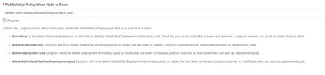 Bug Node Down Statefulset Rescheduled To Another Node But Cant Start