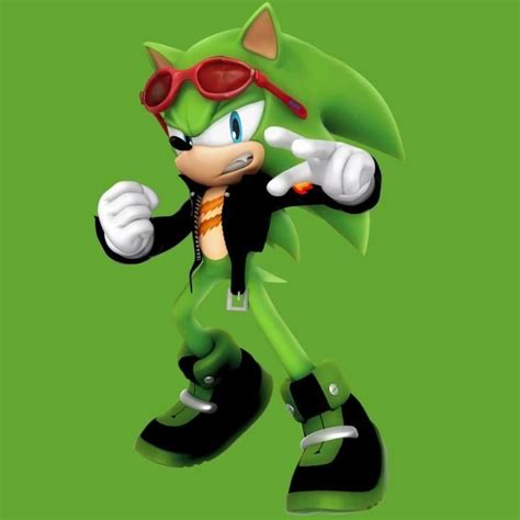 Scourge The Hedgehog Sonics Evil Version Of Himself Hedgehog Sonic Character
