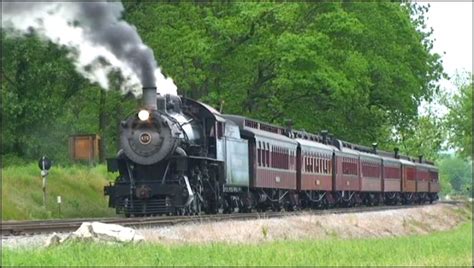 Norfolk And Western 475 On The Strasburg Railroad American Train Video