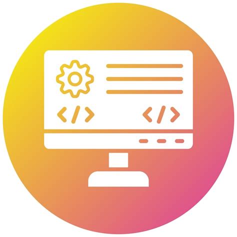 Premium Vector Backend Vector Icon Design Illustration