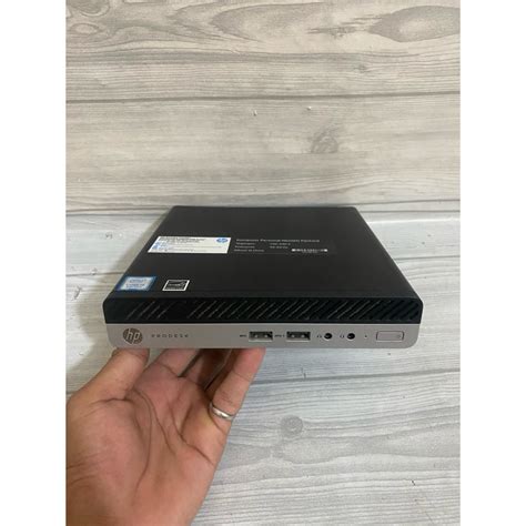 Jual Mini Pc Prodesk 400 G4 Core I3 8100T Ram 8GB SsD 128Gb Wifi Siap Pakai Shopee Indonesia