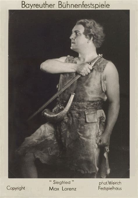 Max Lorenz Siegfried 1936