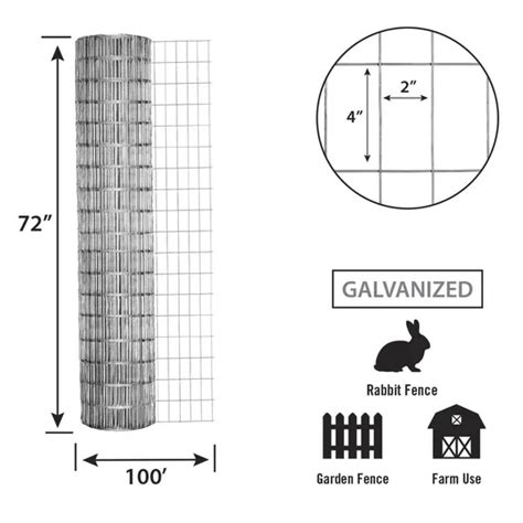 Heavy Duty 6 X 100 Welded Wire Welded Wire Mesh And Hardware Cloth