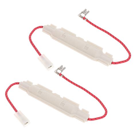 2 Pcs Microwave High Voltage Fuse Plastic Practica Grandado