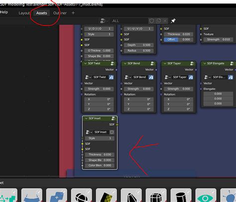 Sdf Presets For Geometry Nodes 60 By Jintat87 Released Scripts And