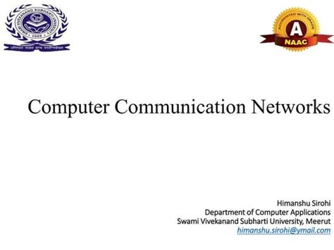 Types Of Computer Network Pptx