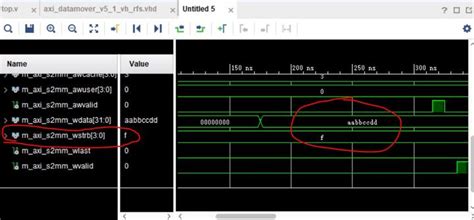 Axi Datamover 51 Saxiss2mmtkeep Simulation Error