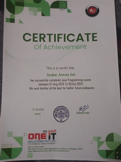 Amruta Gunjkar On Linkedin Java Codingjourney Continuouslearning