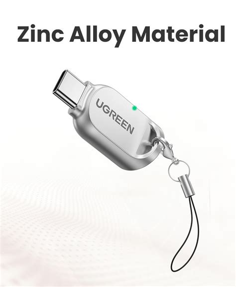 UGREEN TF Card Reader USB C Micro SD Card Reader USB Type C OTG Memory Card Reader Adapter