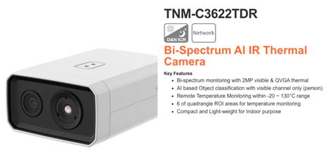 Bi Spectrum Radiometric Thermal Ai Cameras From Hanwha Benchmark