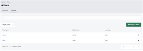 Managing Users In A Role Openiddict Adminui Documentation