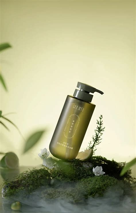 沐浴露拍摄 花瓣网