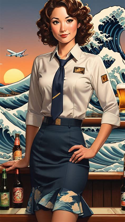 Asian Flight Attendant Beauty By Kumapaws376 On Deviantart