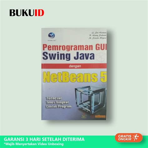 หนังสือการเขียนโปรแกรม Swing Java Gui พร้อม Netbeans 5 ต้นฉบับ Shopee Thailand