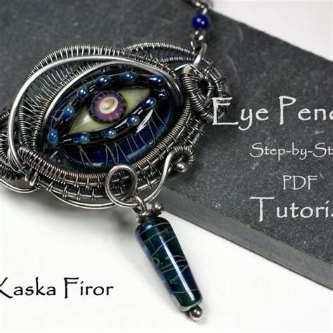 Pendant Tutorial Wire Weaving Tutorial Step By Step Wire Etsy