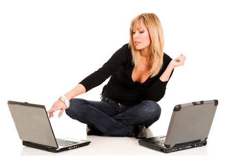 Premium Photo Woman With Notebooks