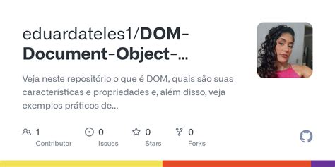 Github Eduardateles1dom Document Object Model Veja Neste