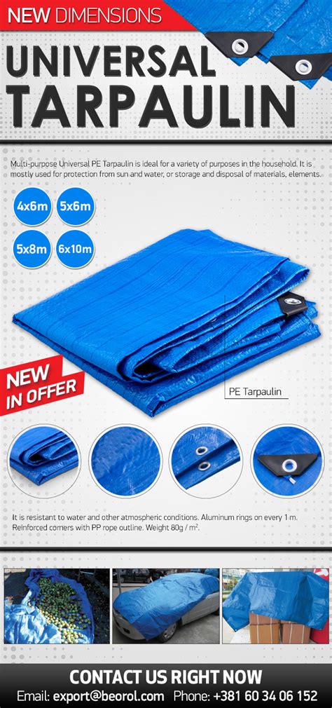 Standard Size For Tarpaulin At Maria Brewster Blog