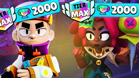 Top 5 Easiest Max Tiers In Brawl Stars New Update Youtube
