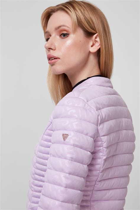 Женская сиреневая куртка Guess W1RL68.KAF92;G4R4 — Ultrashop