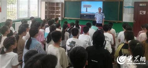 微山县驩城镇开展防溺水宣传