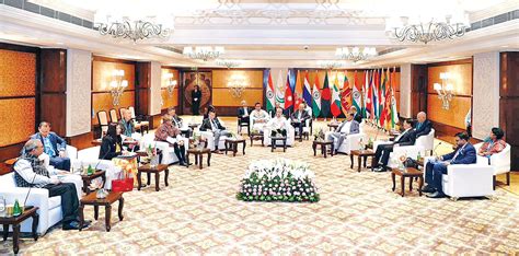 အိန္ဒိယနိုင်ငံ နယူးဒေလီမြို့၌ကျင်းပသည့် ဒုတိယအကြိမ် ဘင်းမ်စတက်နိုင်ငံခြားရေးဝန်ကြီးများ၏ သီးသန့