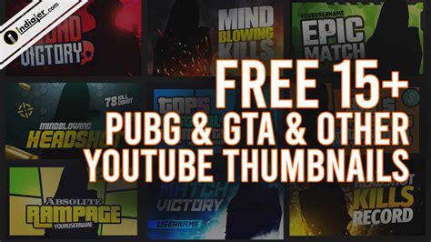 Free Best Gaming Youtube Thumbnail Photoshop Template Indiater Hot