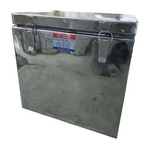 Electric Motor Vibrator Machine For Gold Silver Jewellery Polishing Capacity Kg Hp At