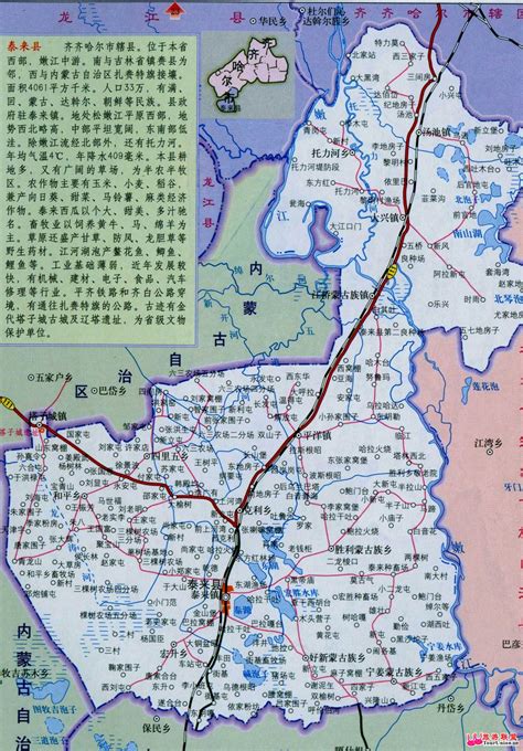 齐齐哈尔市地图全图 齐齐哈尔市 齐齐哈尔市详细 第2页 大山谷图库